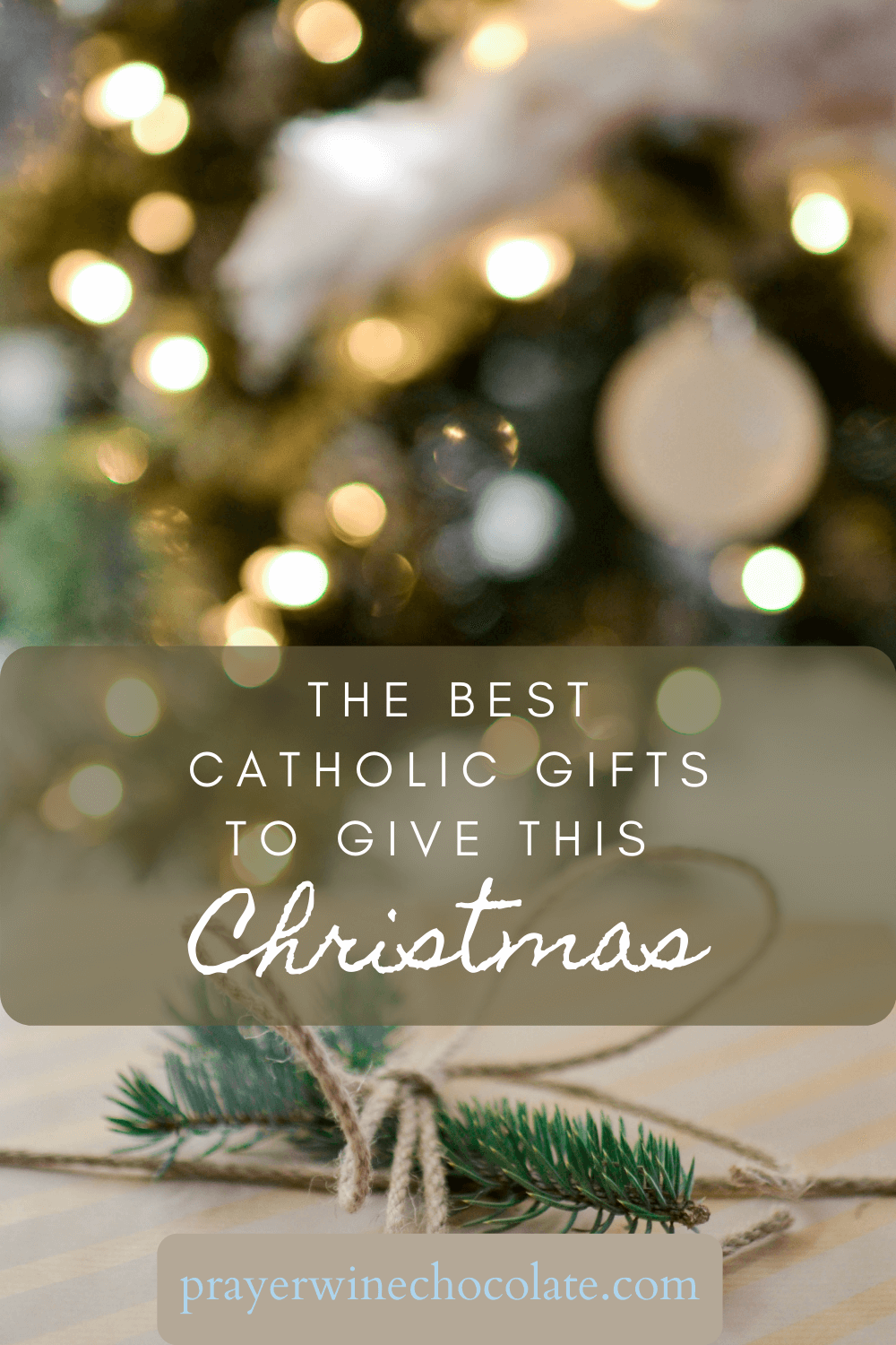 The Best Catholic Gifts to Give this Christmas - Prayer Wine Chocolate